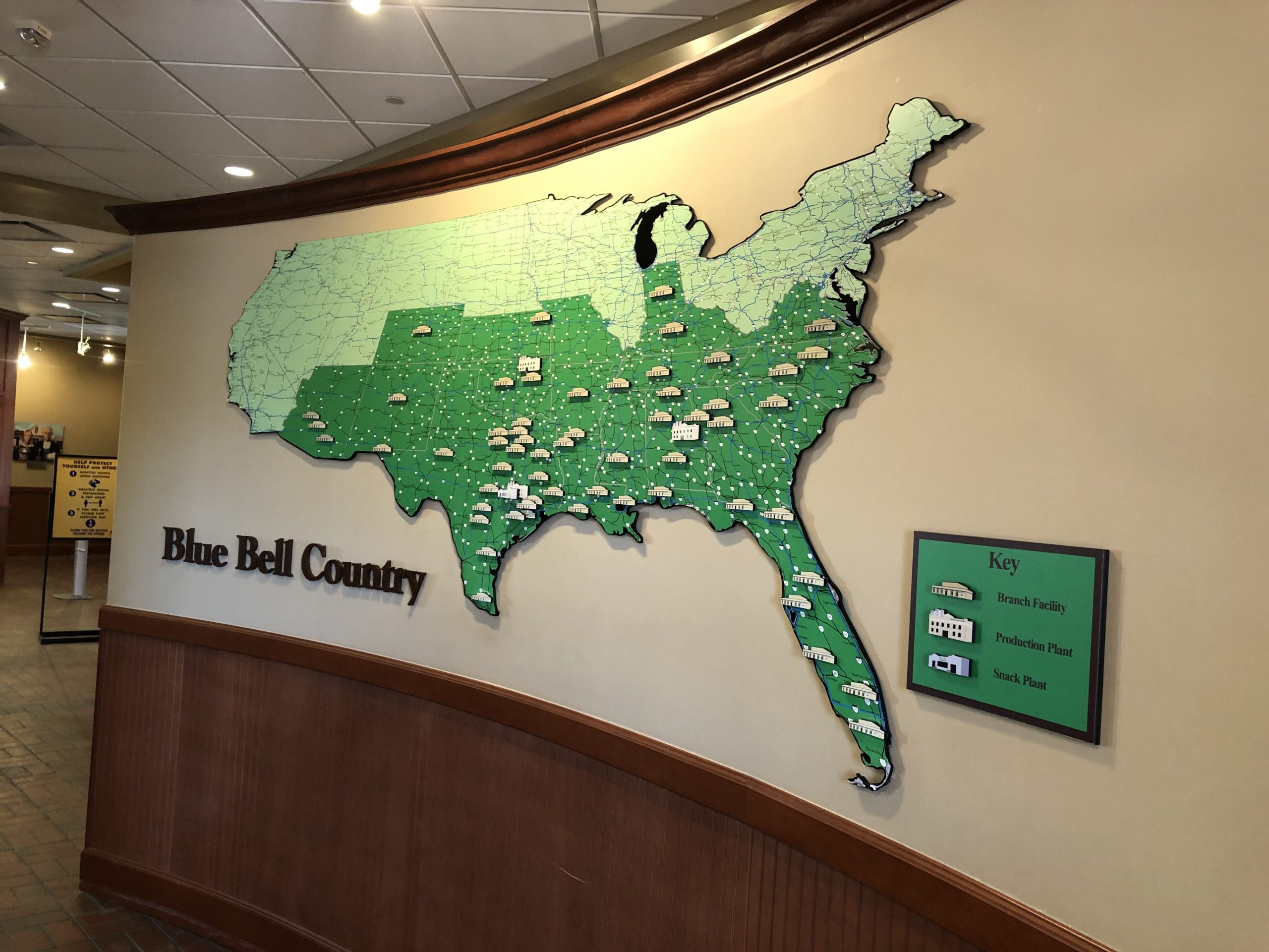 blue bell map - Creative Lifestyles